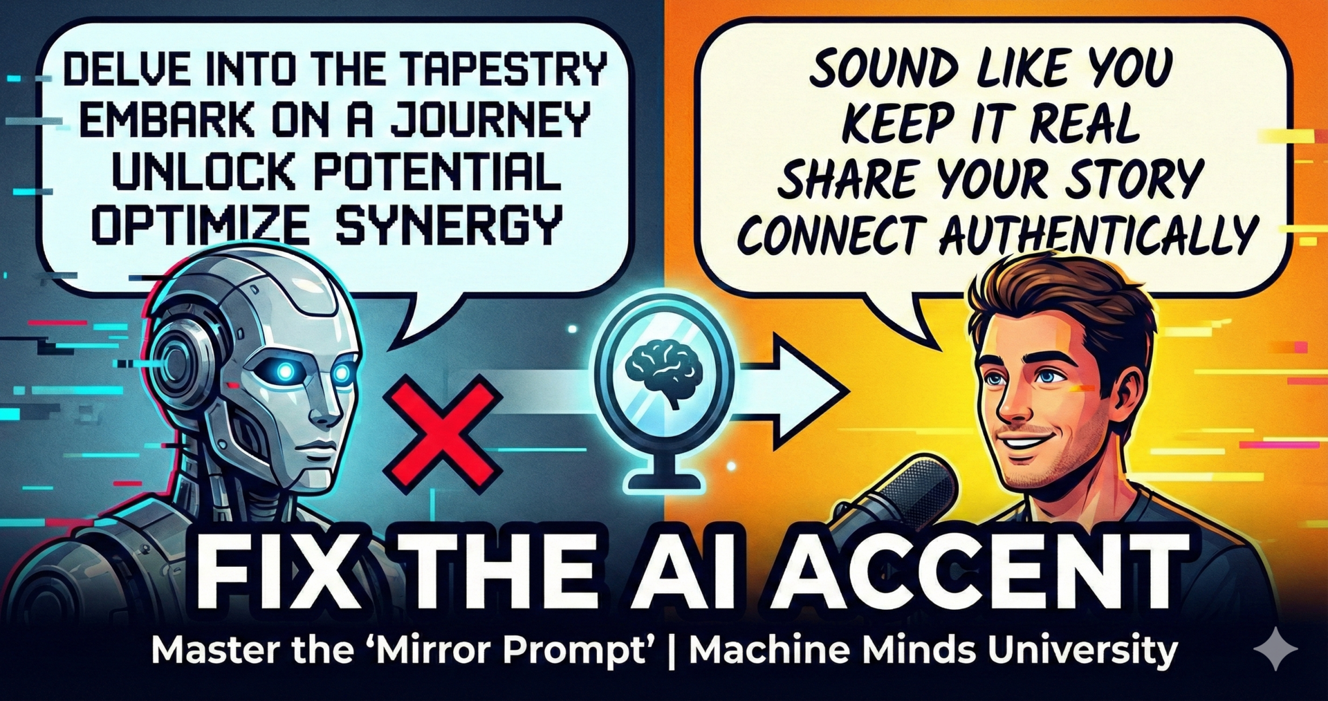 Why your AI sounds robotic—and how to fix it.
