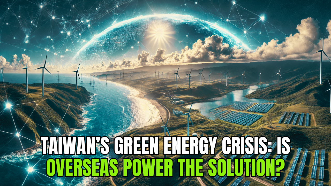 🌱 Taiwan’s Green Energy Crisis: Is Overseas Power the Solution? 🌊🌞
