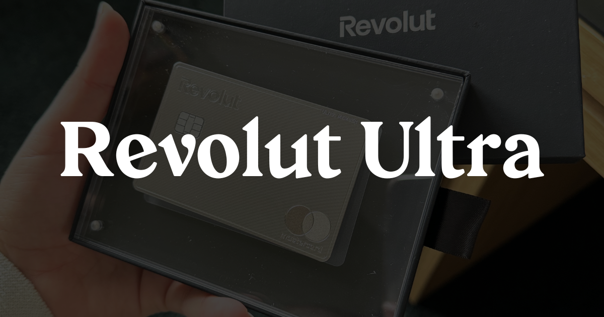 💳 Revolut Ultra: ¿La mejor tarjeta para viajeros?