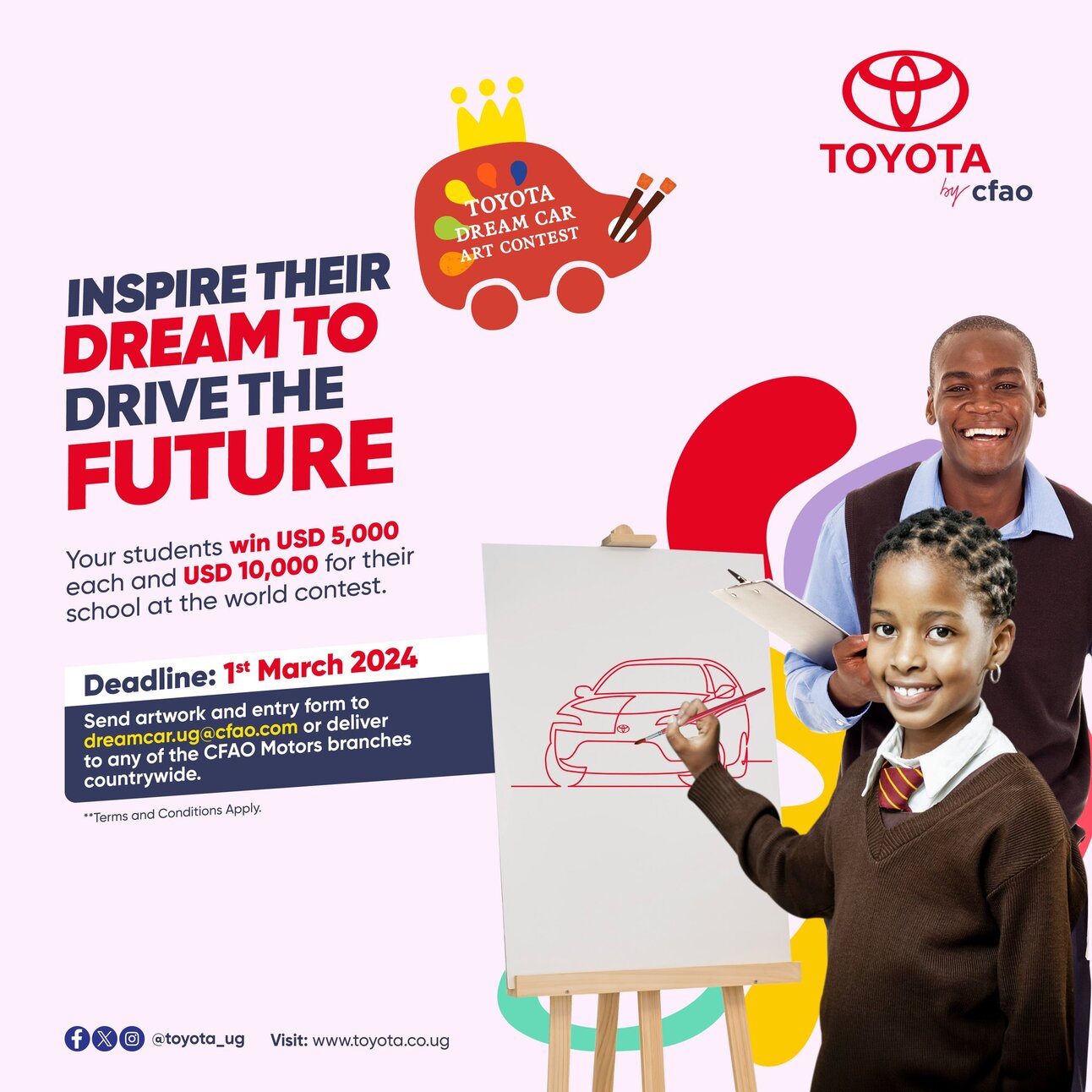 Toyota’s Global Dream Car Art Contest 2024 Invites children to Shape ...