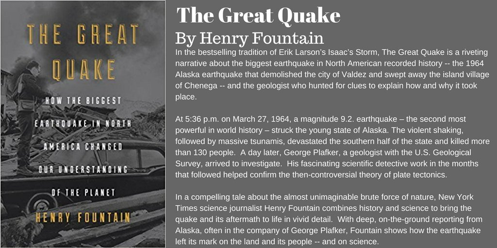 Book Review: The Great Quake: How the Biggest Earthquake in North ...