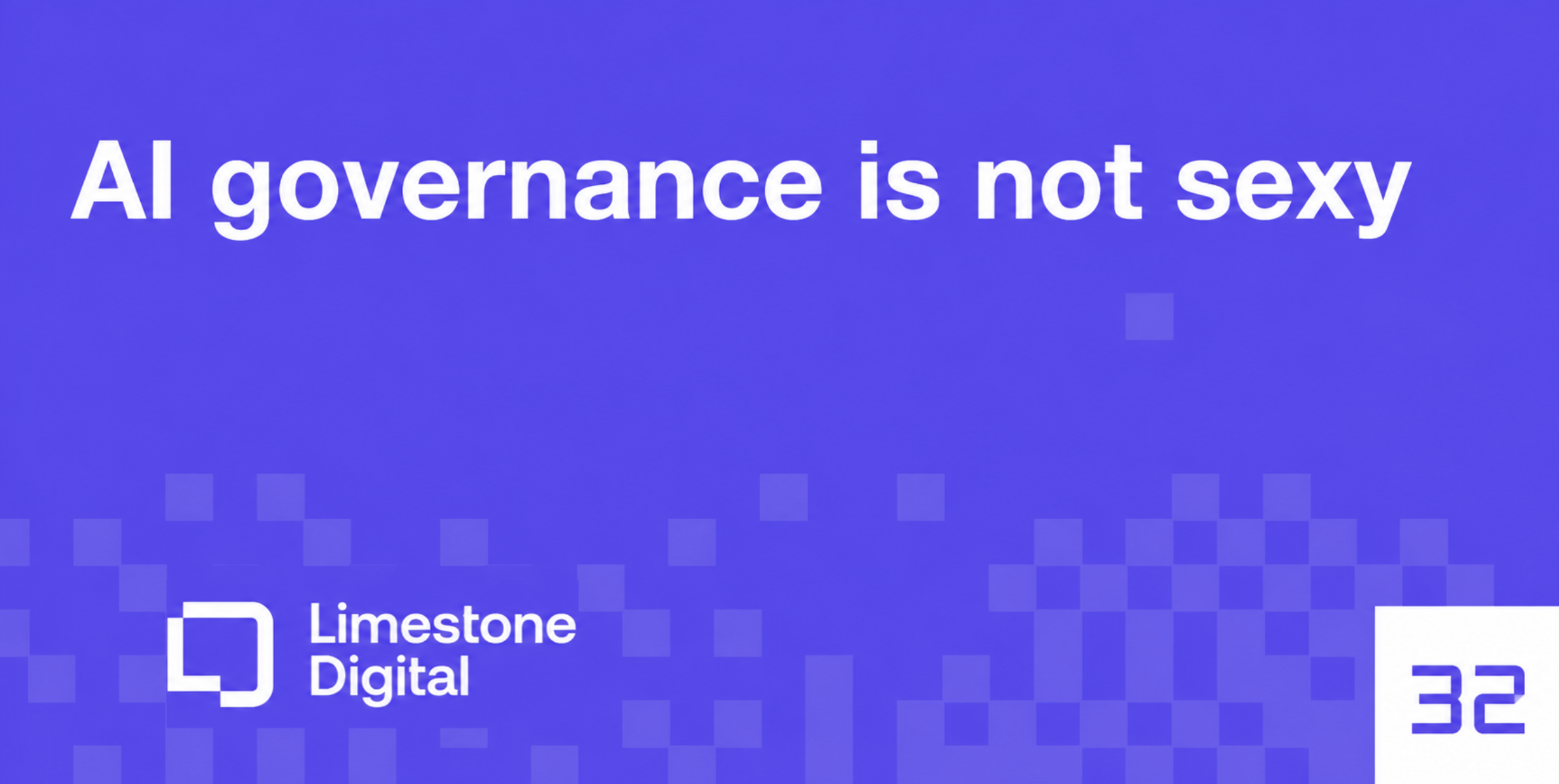 AI transformation is a governance problem.