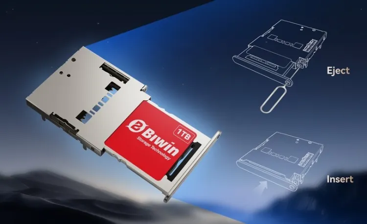 China’s Launching SSDs as Small as SIM Cards 🚀
