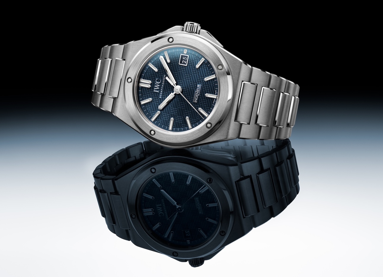IWC Updates The Ingenieur With A Blue Textured Dial; Casio Has A Watch ...