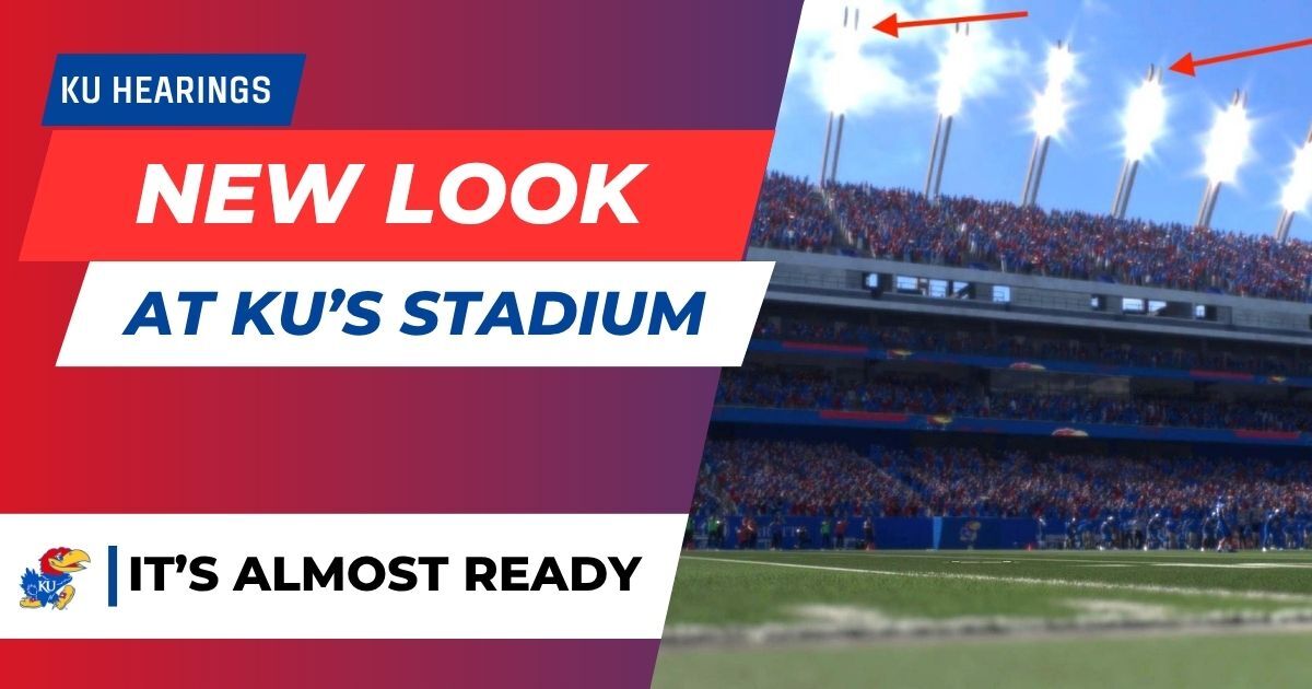 🚜 This might be the best look at KU’s new stadium yet