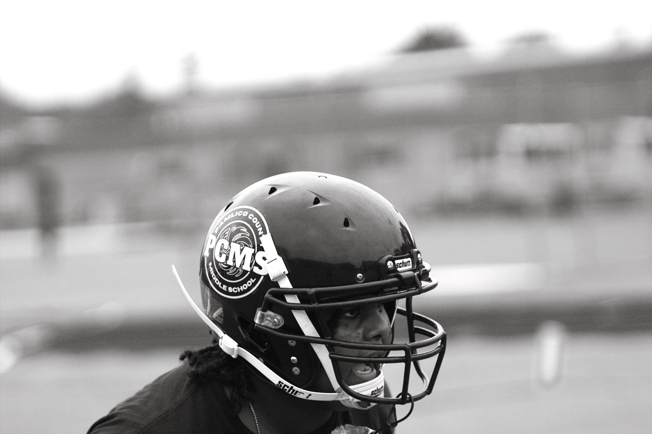 Olivia Greene: the first female football player in Pamlico County in 30 ...