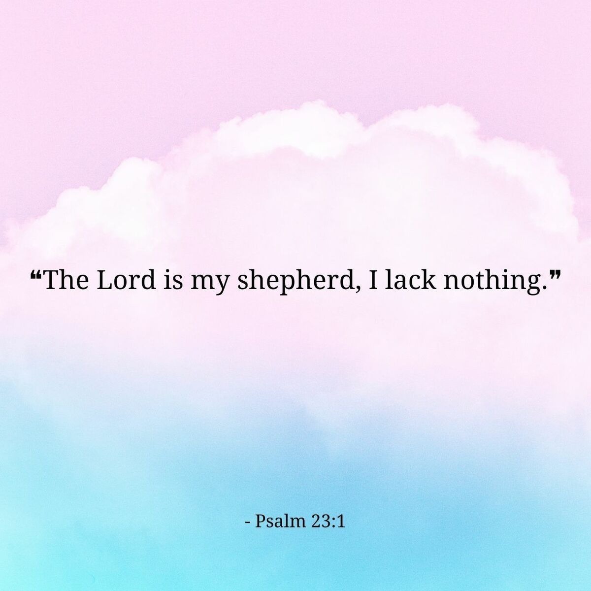 Verse Of The Day Psalm 23 1 Verse Of The Day Psalm 23 1