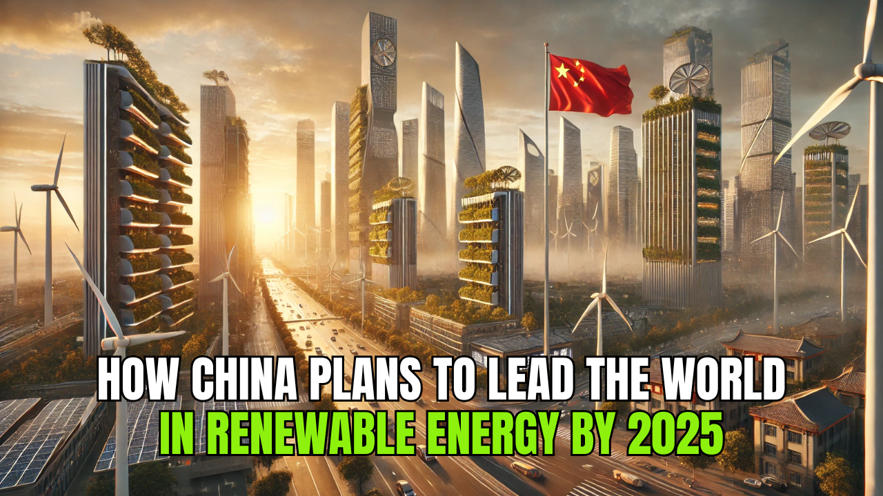 🌱 How China Plans to Lead the World in Renewable Energy by 2025 🌏⚡