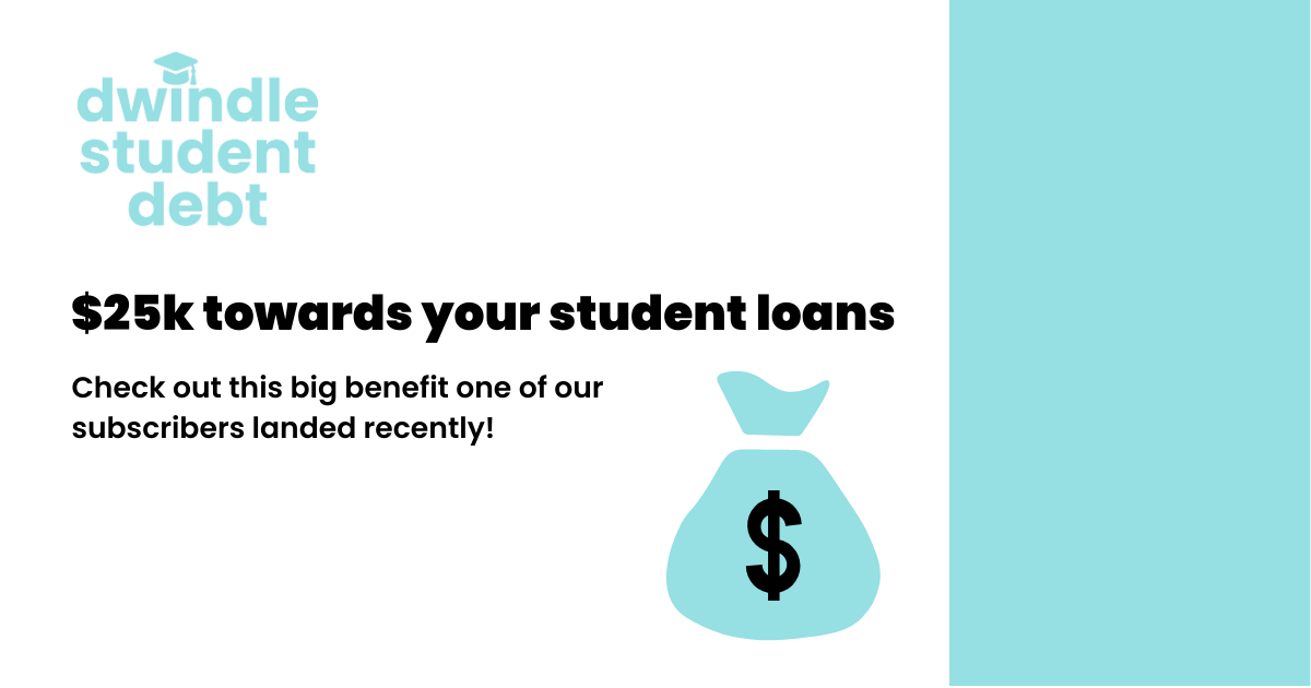 🎓Recent grad gets $25,000 put to her student loan debt