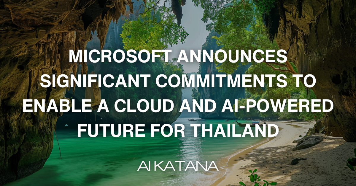 Microsoft announces significant commitments to enable a cloud and AI ...
