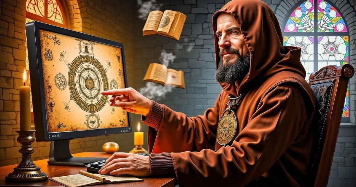 Tritêmio, o Assistente Virtual da nossa Escola de Alquimia