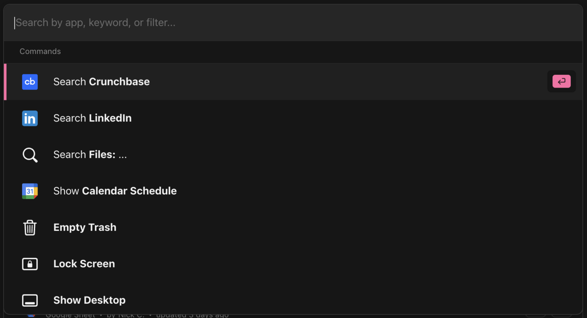 Unified Search Interfaces