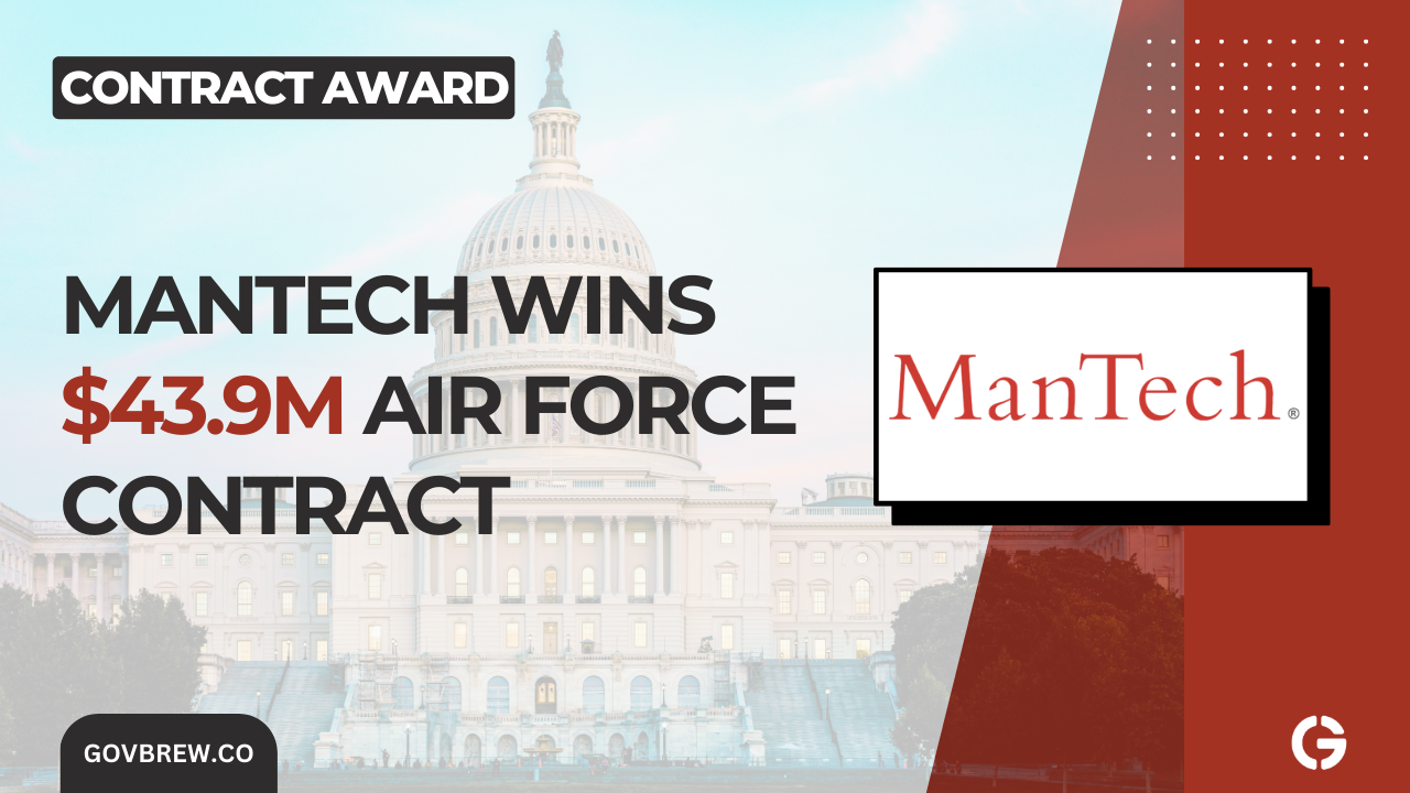 ManTech Wins $43.9M Air Force Contract