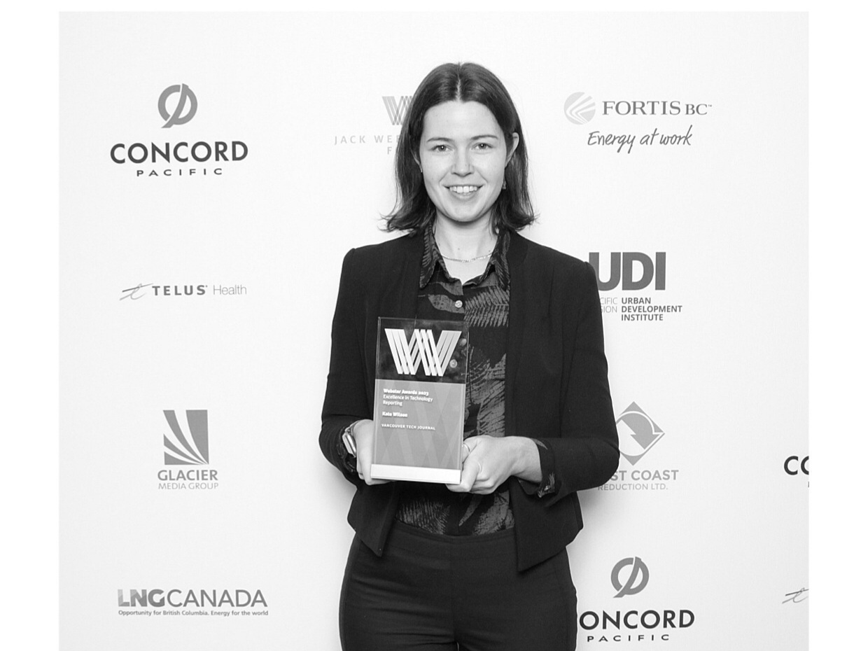 Vancouver Tech Journal managing editor wins Webster Award Vancouver Tech Journal managing editor wins Webster Award