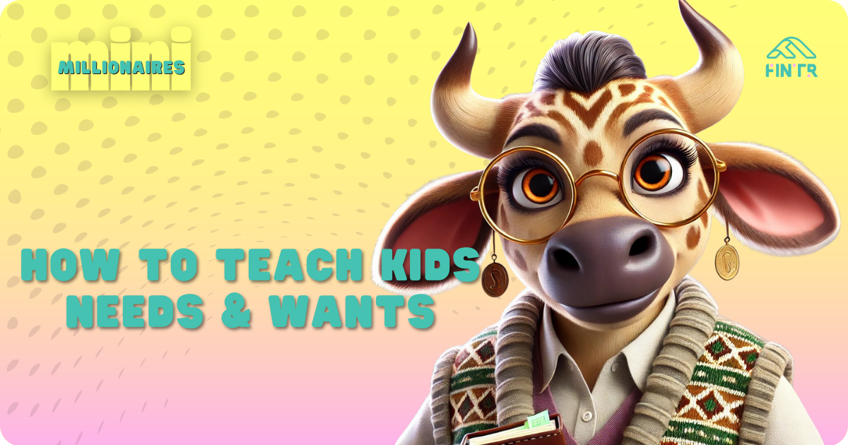 🤑 How to teach kids about needs and wants