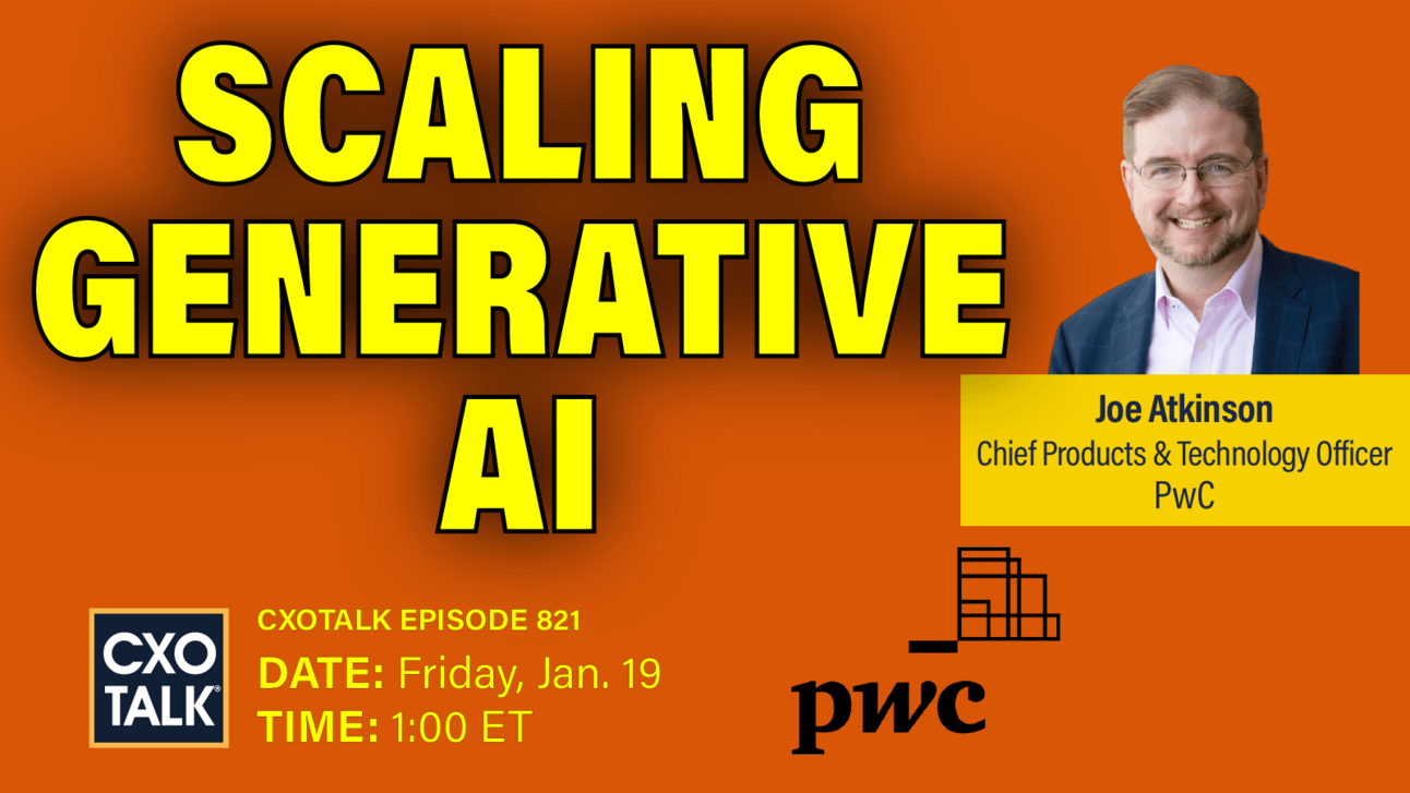 Generative AI with PwC's Vice Chair