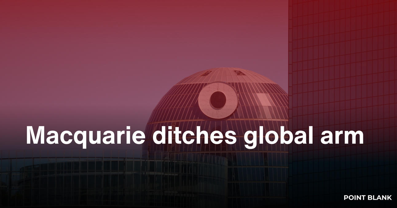 Macquarie ditches global arm