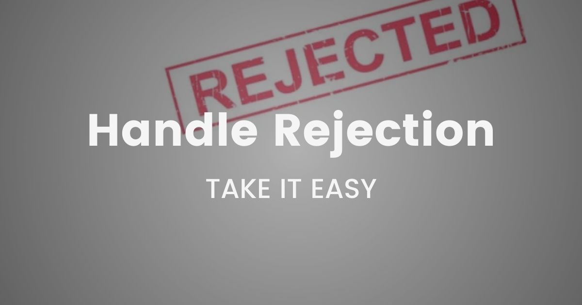 #15 A 5-step framework to handle rejection