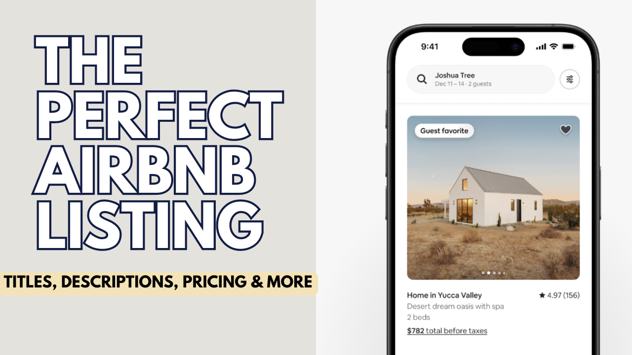 How to Create The Perfect Airbnb Listing 🔥