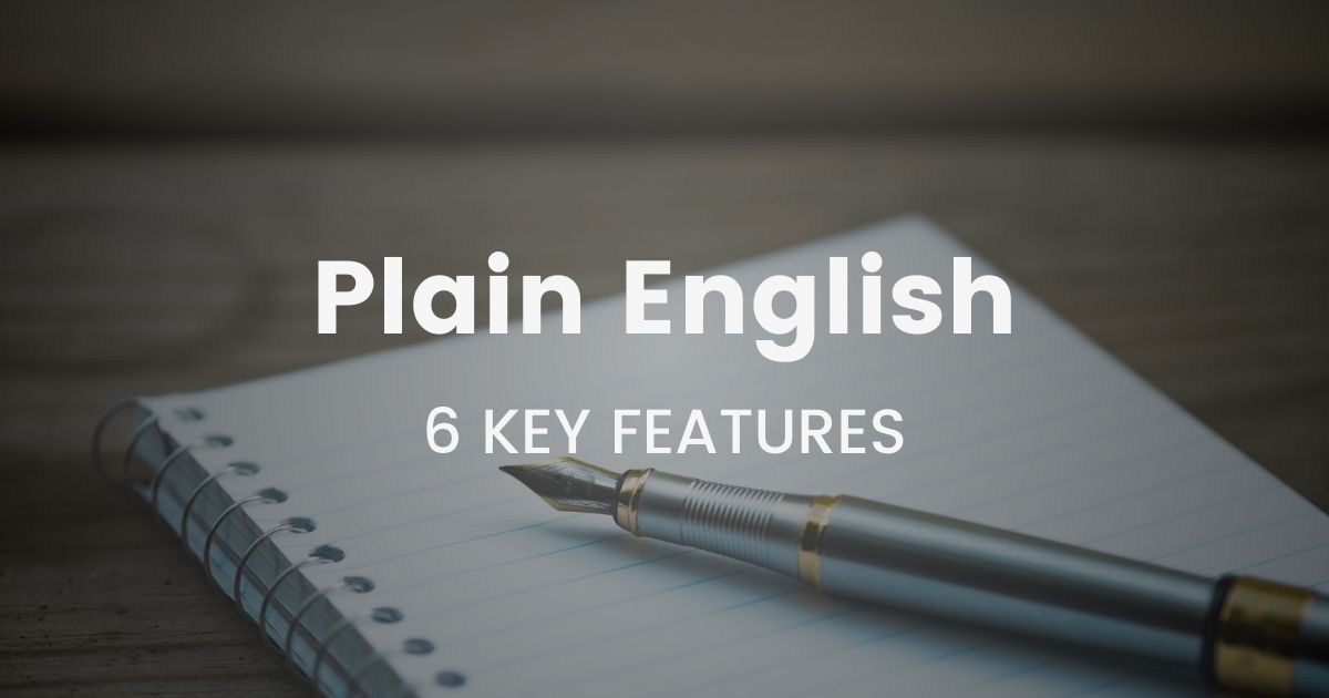 #23 Writing in plain English