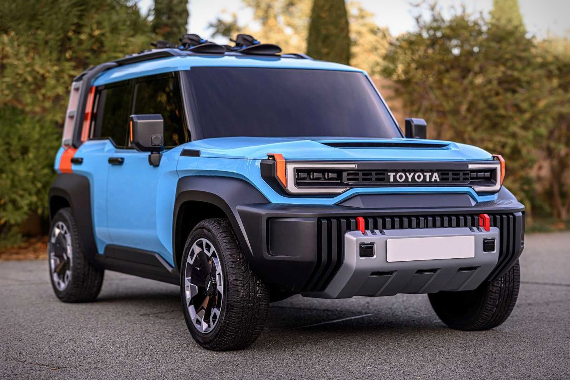 Toyota Teases Their Upcoming Compact Cruiser EV