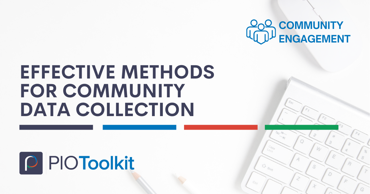Effective Methods for Community Data Collection