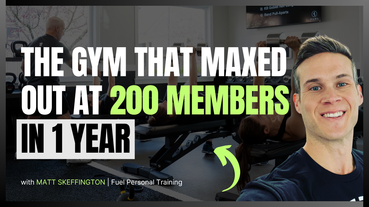 The gym that maxed out at 200 members in 1 year