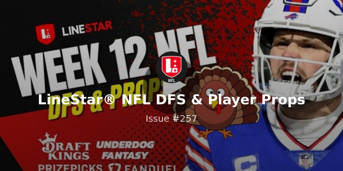 Top Nfl Dfs Plays Week 12 Thanksgiving Day Edition 🦃
