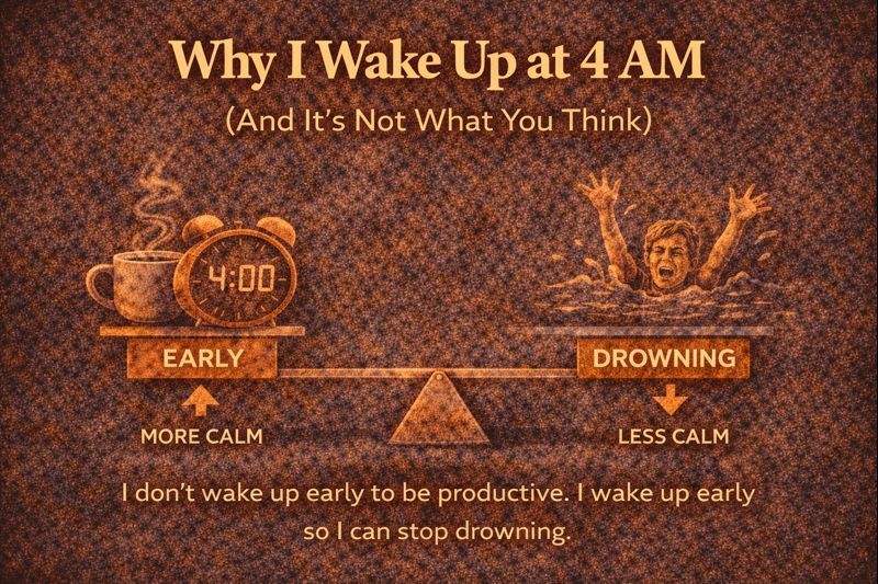 Why I Wake Up at 4 AM (And It's Not What You Think)