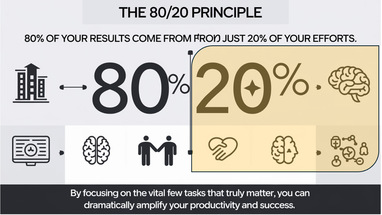 Day 10: Applying the 80/20 Principle to Goal Setting 🎯
