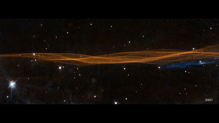 Watch a Hubble Space Telescope video of a shock wave moving through gas ...