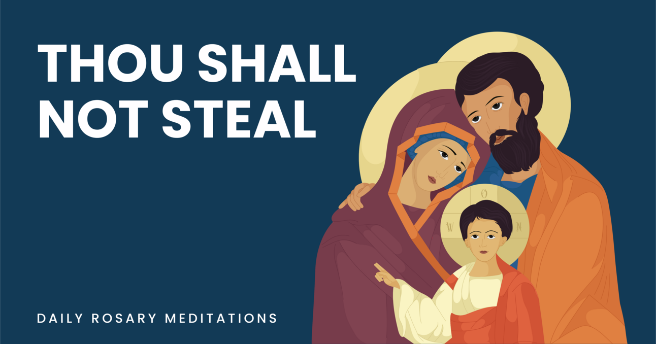 Thou Shall Not Steal