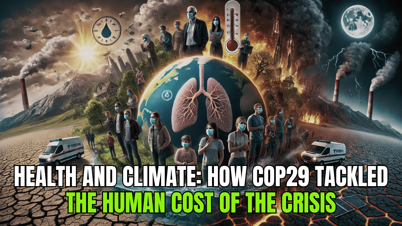 🌱 Health and Climate: How COP29 Tackled the Human Cost of the Crisis 🌍💉