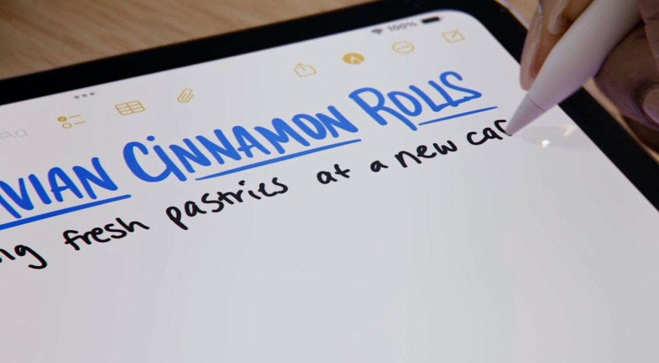 Bye-bye, iPad chicken scratch