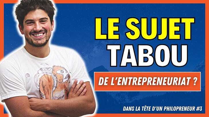 Le sujet tabou de l'entrepreneuriat