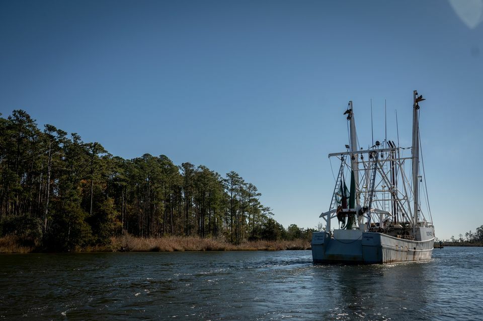 The Tamara Alane Heads Out to Sea