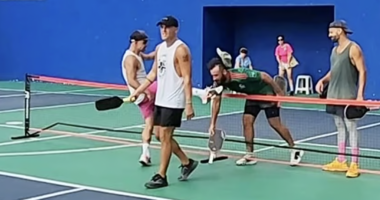 Insane pickleball fight goes viral