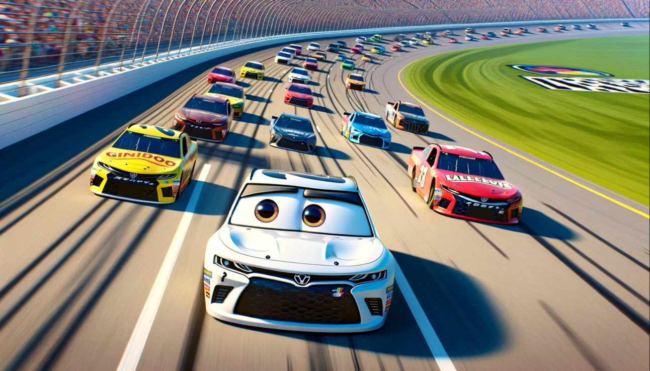 AI-Powered NASCAR Pulls Over Mid-Race for Existential Crisis, Questions ...