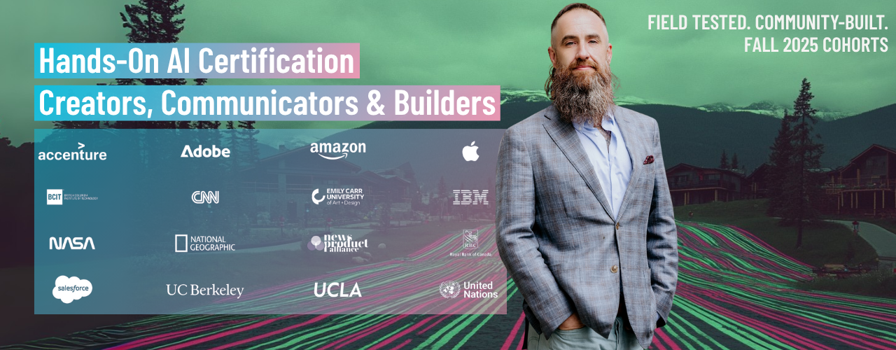 AI Training for Creatives, Teams, Sales & Media | Fall 2025