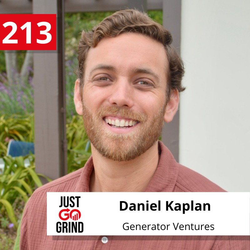 #213: Daniel Kaplan of Generator Ventures, a $55M Fund Focused on the Intersection of Aging ...