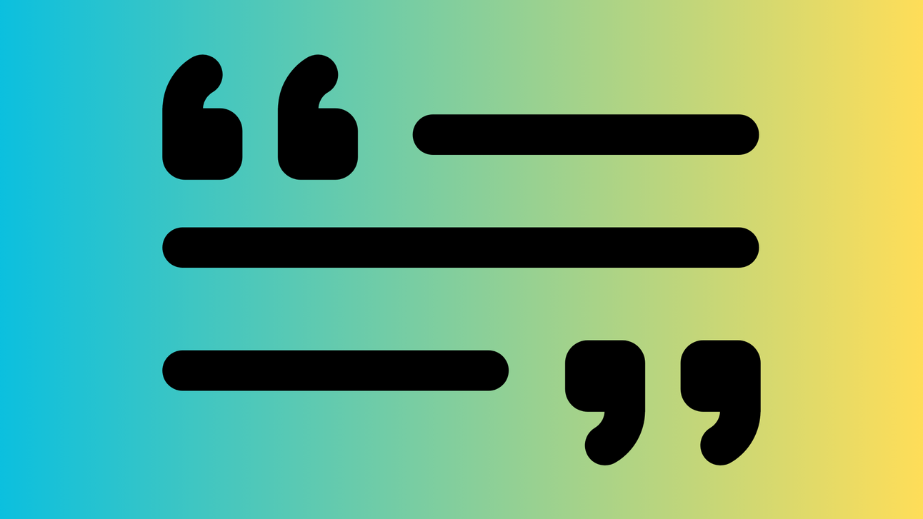 The one sentence follow-up