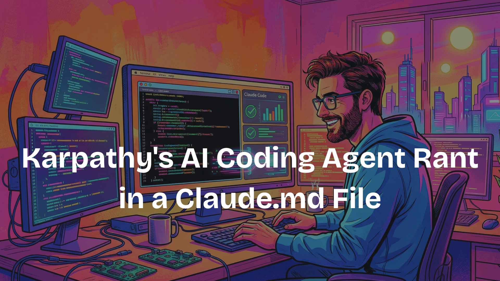 Karpathy's AI Coding Agent Rant in a Claude.md File
