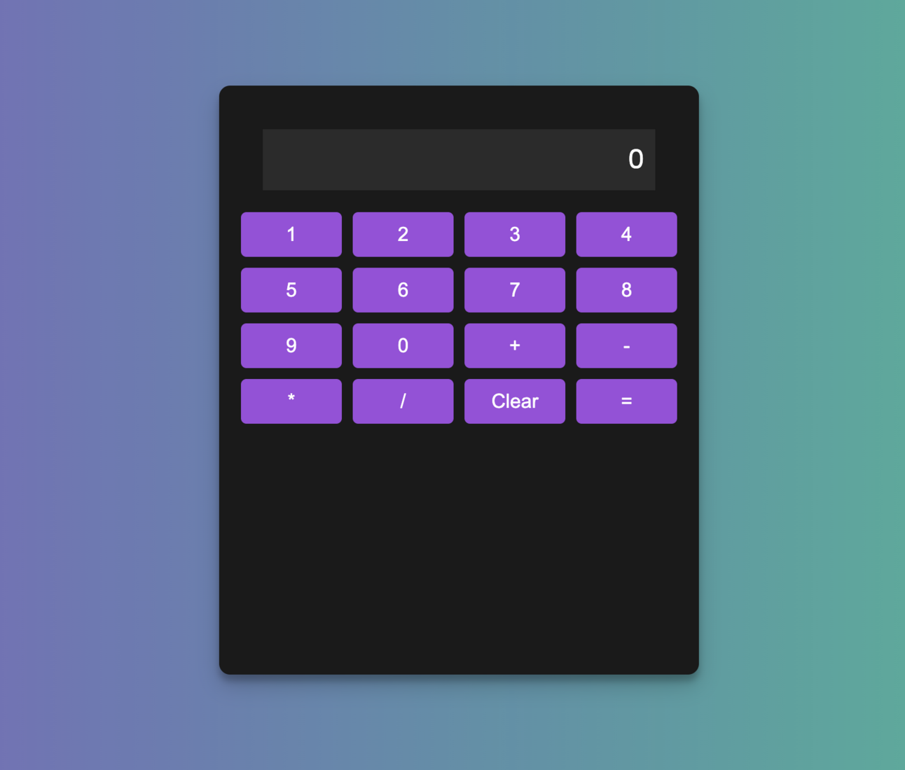Fancy Calculator