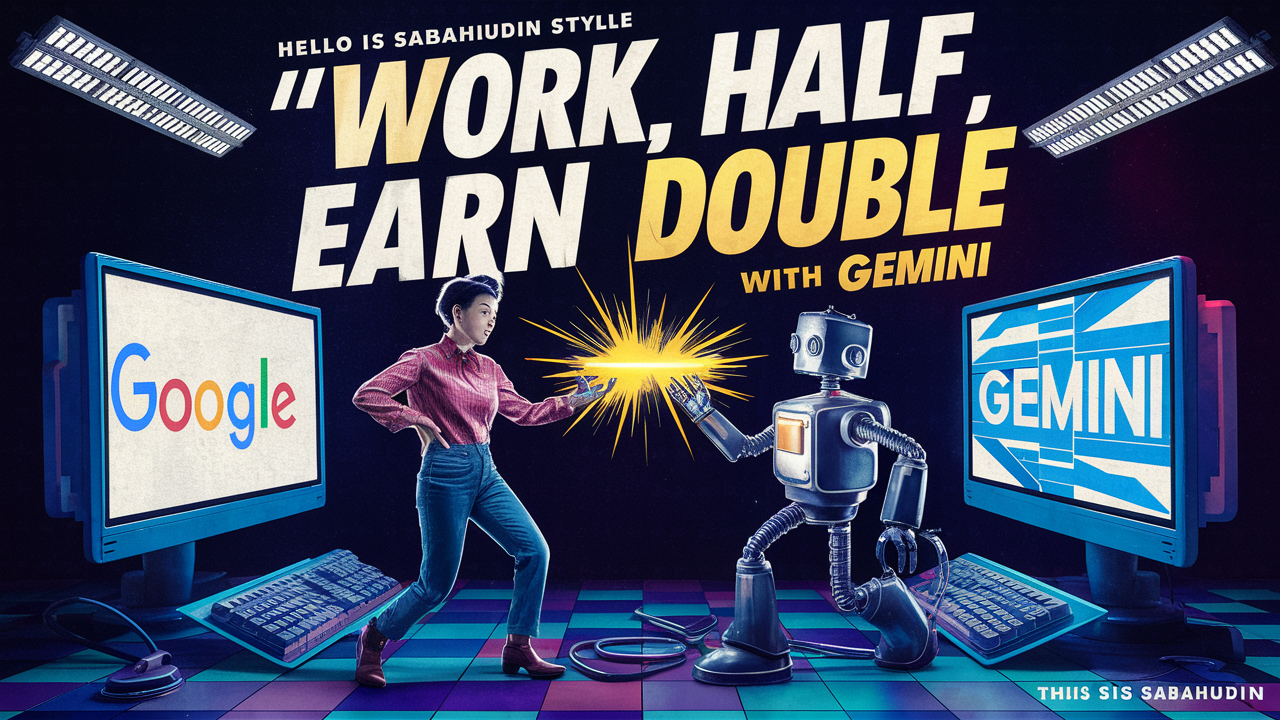 Work Half, Earn Double with Gemini