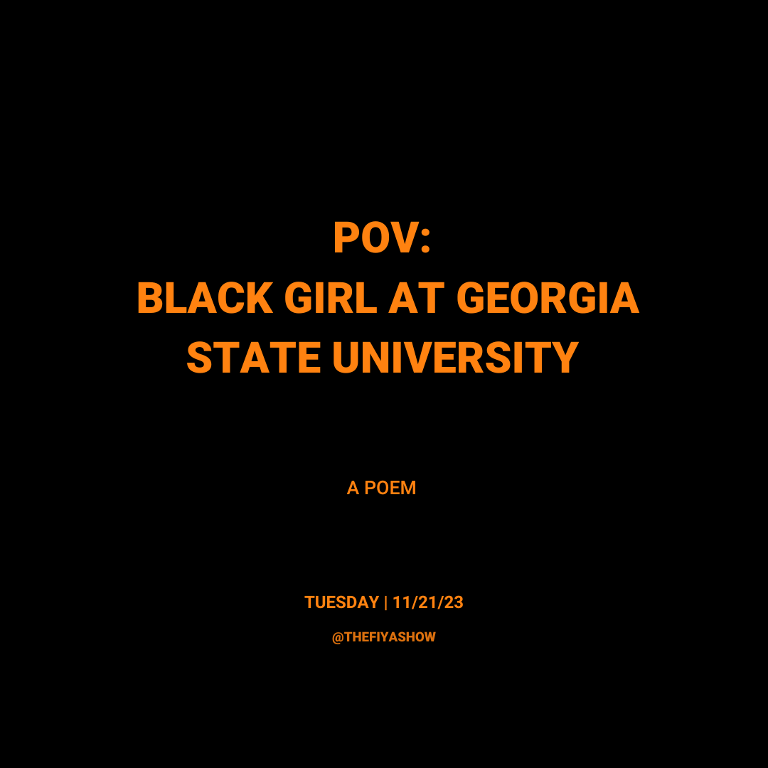 Post 3 Pov Black Girl At Georgia State University