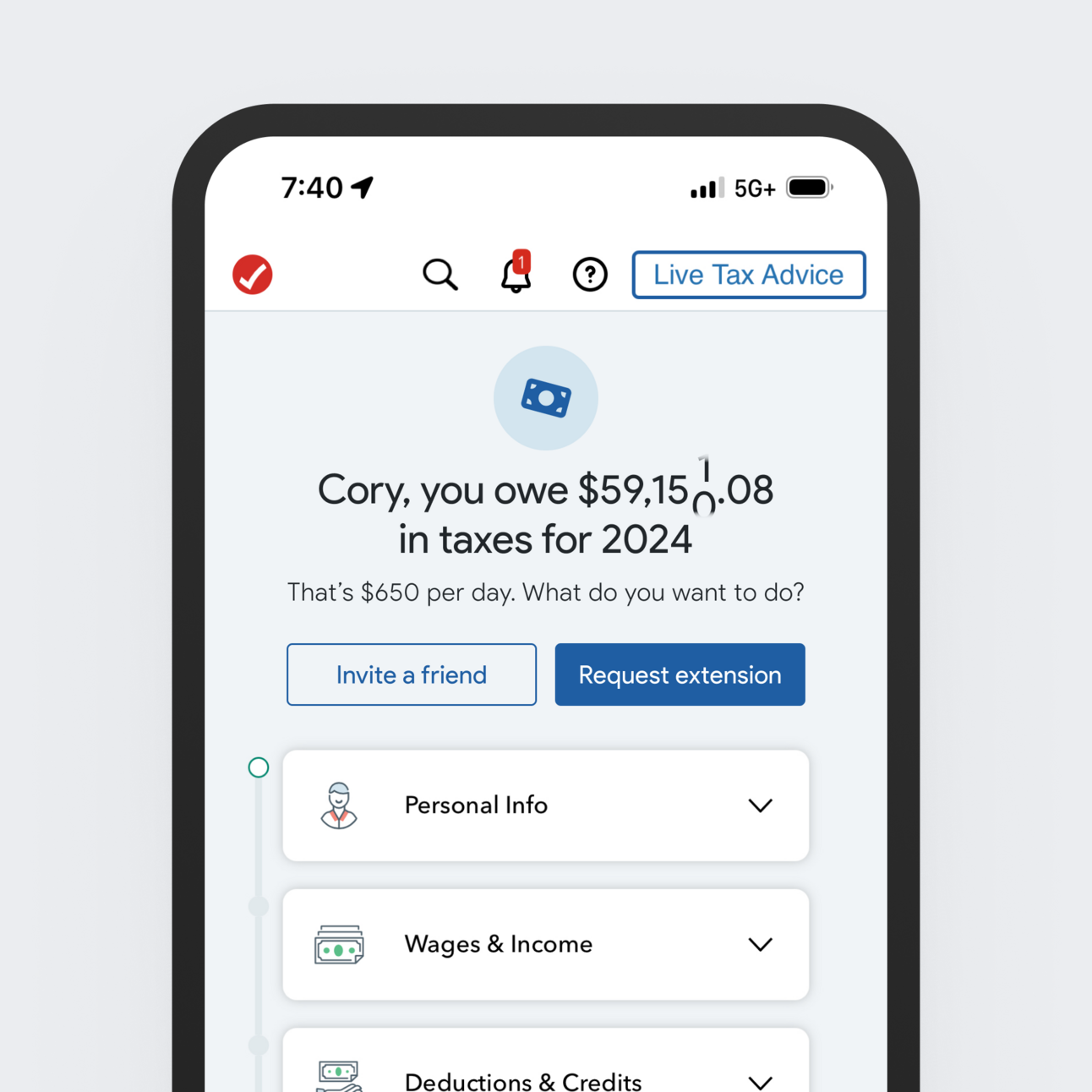 Turbotax live countdown