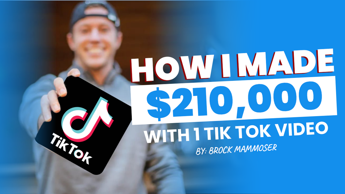 How 1 Tik Tok Made $210K In A Day