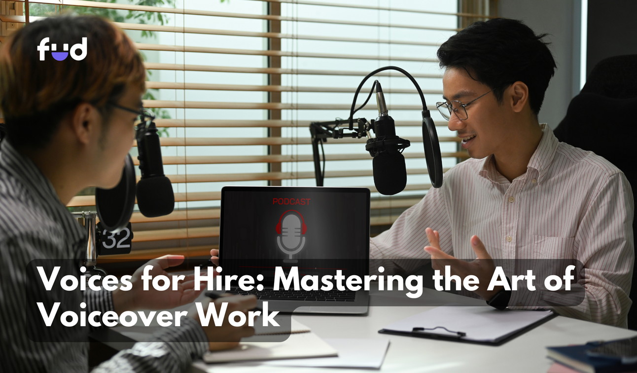 Voices for Hire: Mastering the Art of Voiceover Work