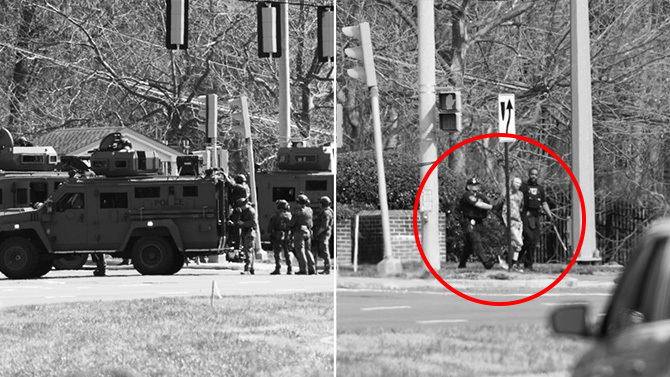 🔵 CIA HQ Armed Standoff