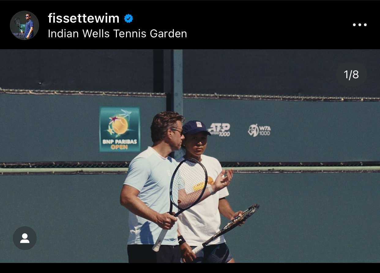 Interview: Fissette hopes Osaka will be rewarded soon